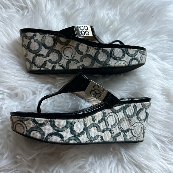Coach | Shoes | Coach Signature Wedges | Poshmark